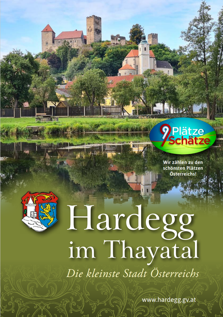 Hardegg im Thayatal - Prospektbestellung
