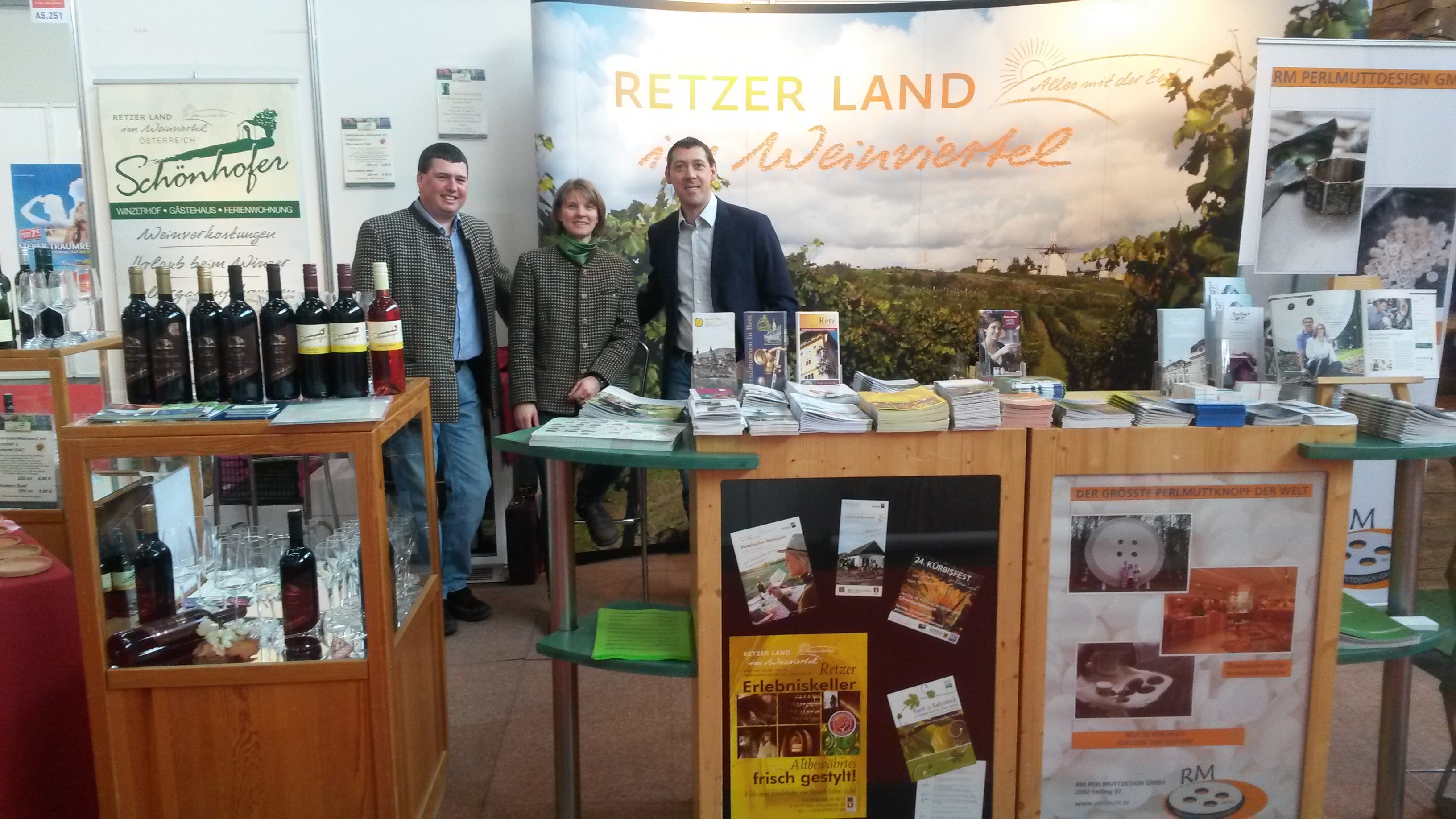 Retzer Land auf der Ferienmesse f.re.e in München - Presse
