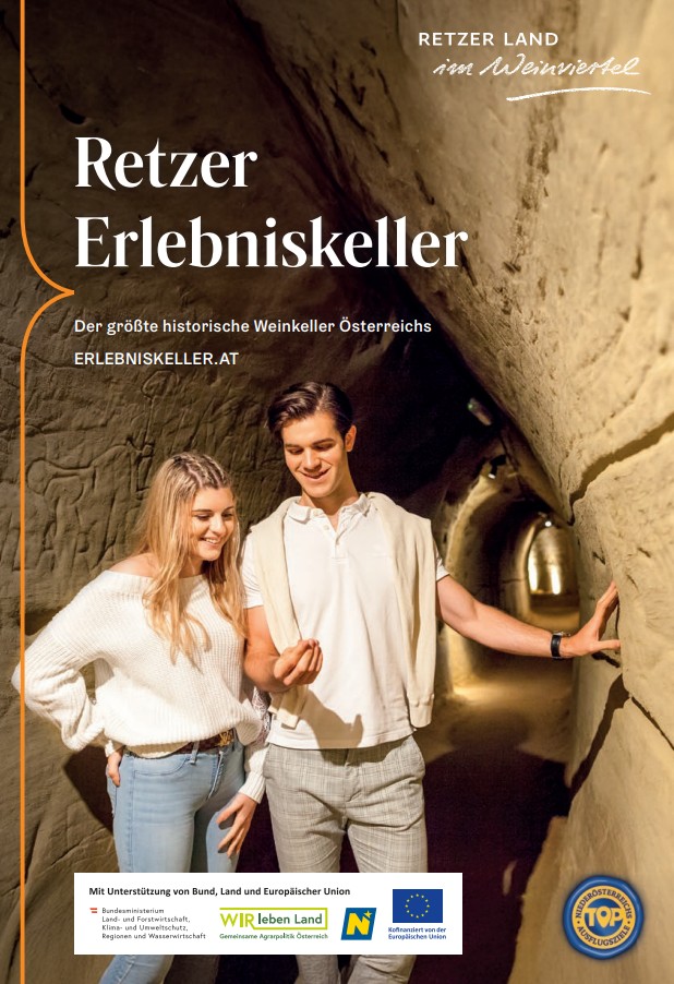 Retzer Erlebniskeller 2026-27 - Prospektbestellung