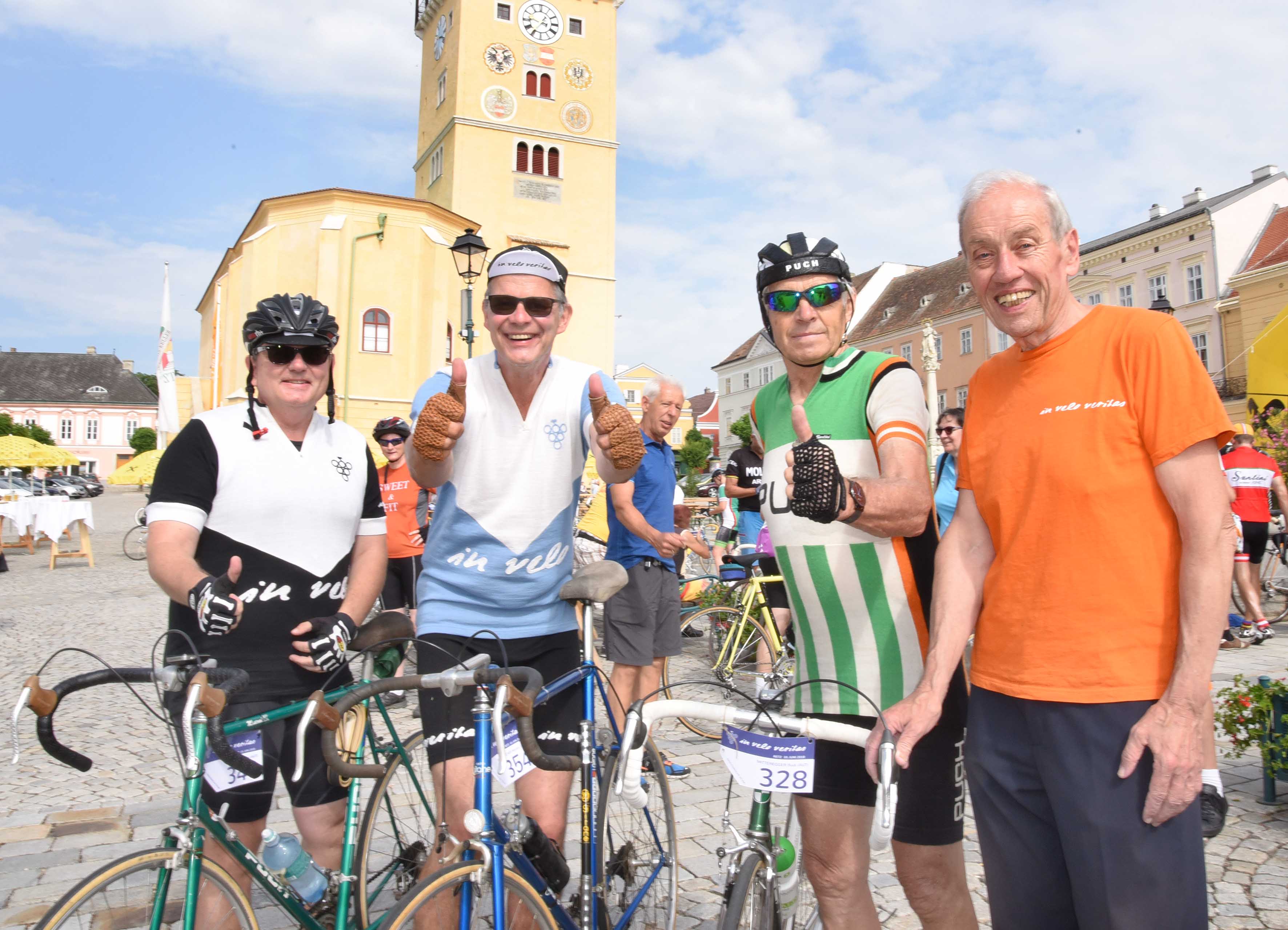 Teilnehmer-Rekord bei „In Velo Veritas“ mit Start/Ziel Retz - Presse